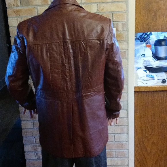 Montgomery Ward | Jackets & Coats | Vintage Montgomery Ward Leather ...